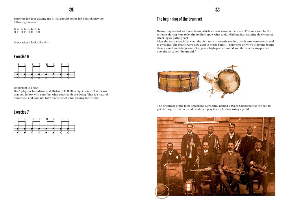 100 page drum book - Zrour drums